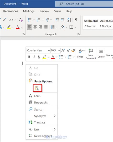 How To Transfer Data From Excel To Word Automatically 5 Methods