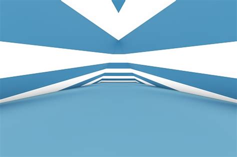 빈 콘크리트 바닥과 벽 배경현대 쇼룸의 추상적 인테리어 디자인 홀 또는 스테이지 3d 일러스트레이션 예술에 대한 스톡 사진 및 기타 이미지 Istock