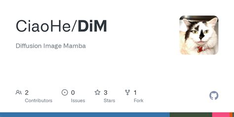 Github Ciaohedim Diffusion Image Mamba