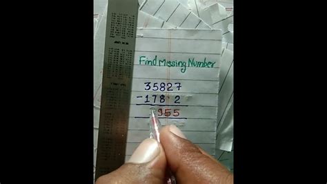 Find Missing Number Shorts Maths Puzzle Tricks Mathstricks