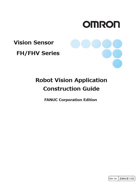 z404 robot vision application construction guide practice guide en