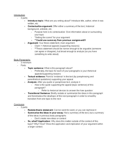Rhet 1302 Chapter 4 Drafting Arguments Introduction 3 Parts Introduce Topic What Are You