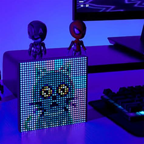 아이픽셀 Diy 애니메이션 픽셀 Led 앱제어 스마트 스크린 보드 편리한 잡화 쇼핑몰