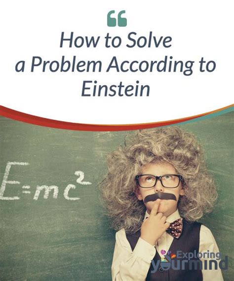 how to solve a problem according to einstein artofit