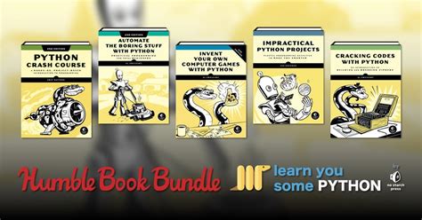 humble book bundle learn you some python by no starch press r