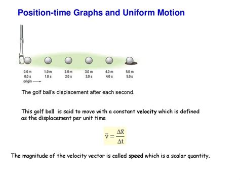 Kinematics Uniform Motion Chapter I Online Presentation