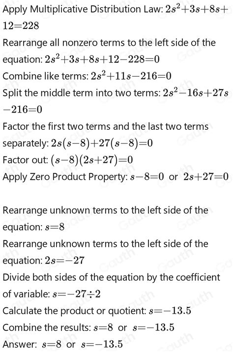 Solved Directions The Quadratic Equation Given Describes The Area Of Th Shaded Region Of A
