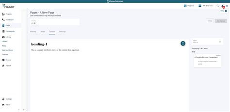 Using A Picklist During Content Editing V31