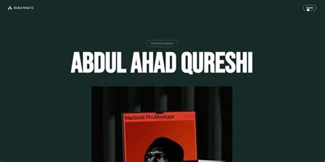 Abdul Ahad Qureshi On Linkedin A New Addition To My Portfolio Website