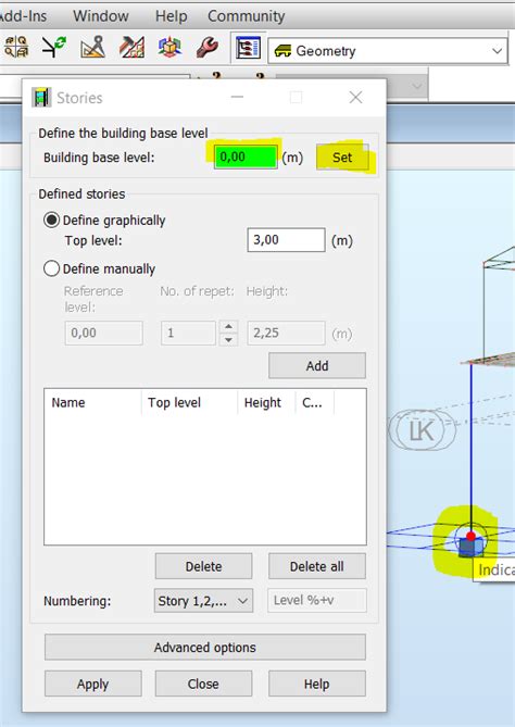 Element Not Assigned To The Story While Structure Calculation In Robot Structural Analysis