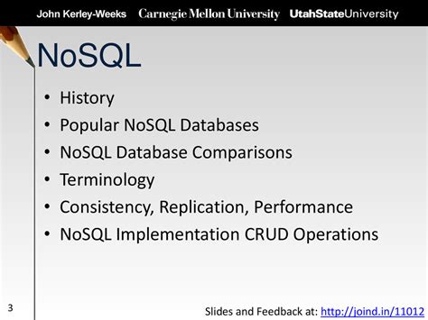 Nosql Introduction Speaker Deck