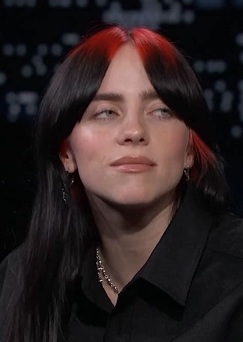 Billie Eilish Billie Billie Eilish Red Roots Hair