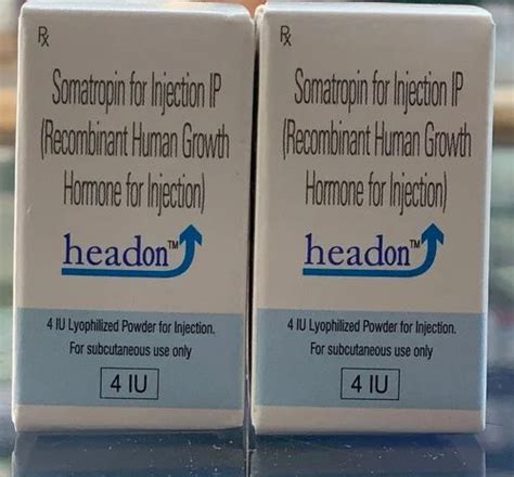Headon 4 Iu Somatotropin Injection At Rs 1093 00 Box Hgh Injection In Nagpur Id