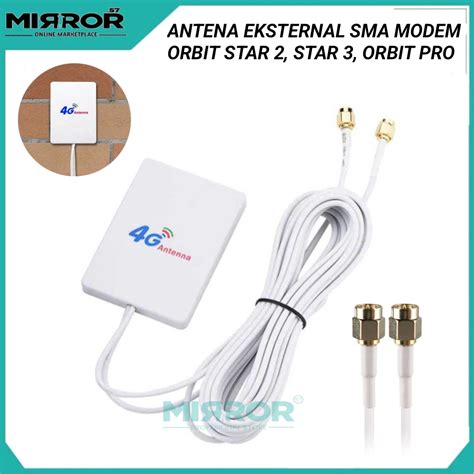 Antena Modem G Lte Dbi For Modem Huawei Bolt Zte Orbit Connector Sma Meter Cable