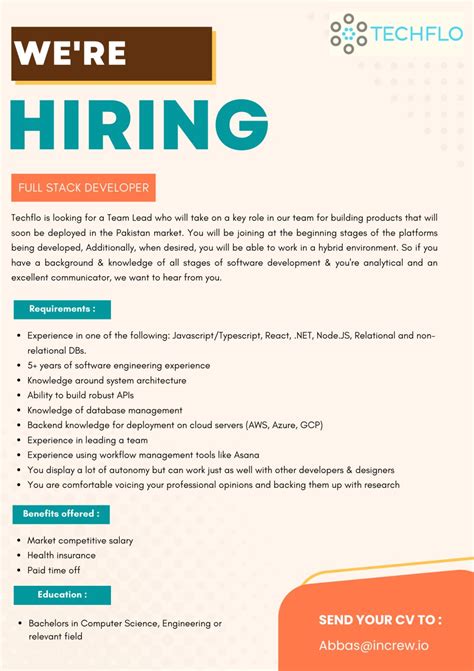 Abbas Raza On Linkedin Hiring Fullstackdevelopers Fullstack Jobs