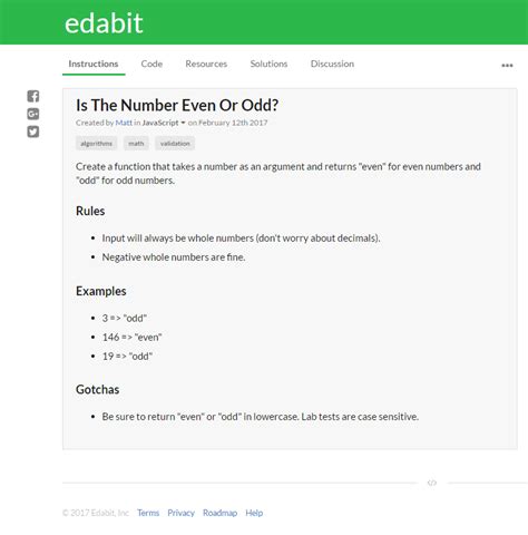 Edabit Aprende A Programar