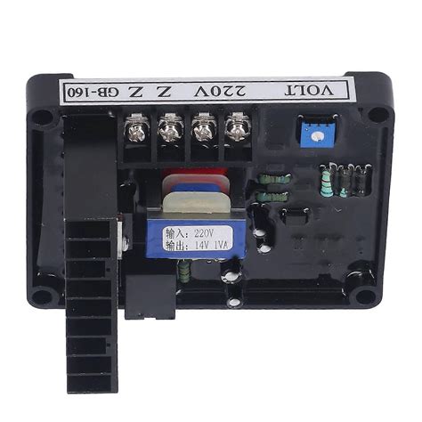 Brushed Generator Set Automatic Voltage Regulator Avr 3 Phase Carbon