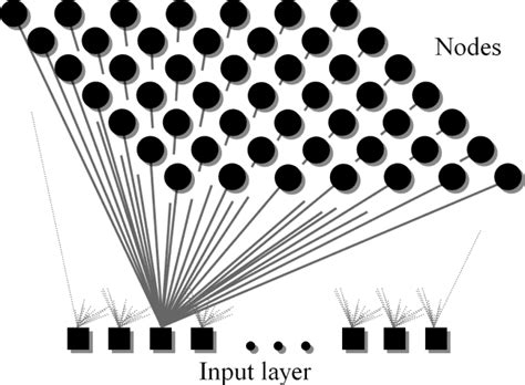 Schematic Representation Of The Self Organizing Map Download Scientific Diagram