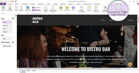 wordpress theme builder templatetoaster