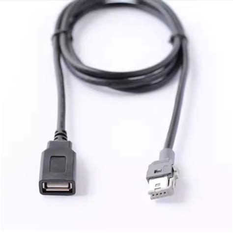 Car Aux Audio Input Media Data Wire To Usb Adapter Conector For 307 For C5 Etc