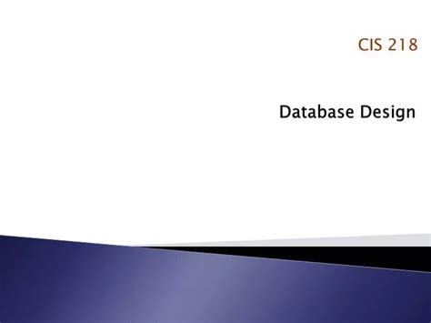 PPT Database Design PowerPoint Presentation Free Download ID