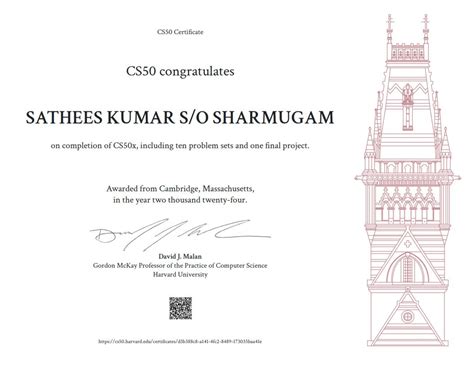 Sathees Kumar On Linkedin Cs50x Computerscience C Python 13 Comments