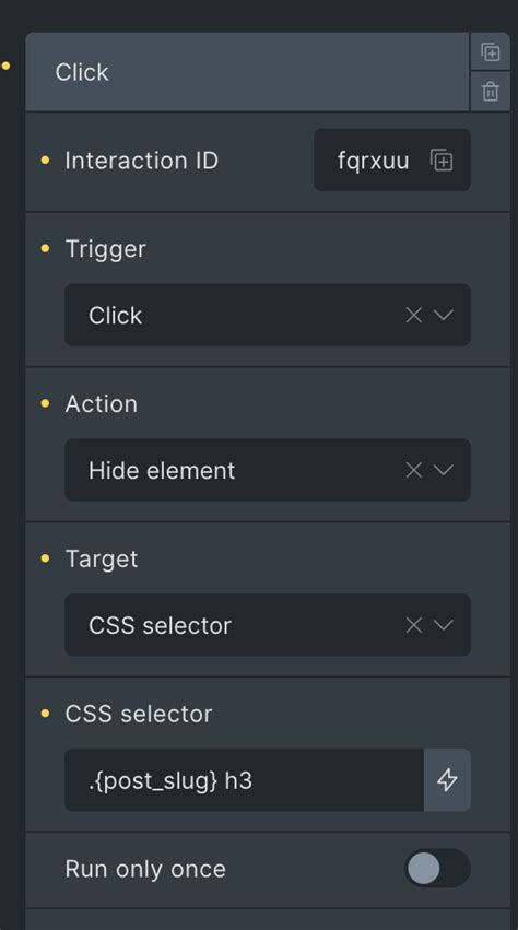 No Bug Query Loop Interactions It Is Doing The Interaction To All