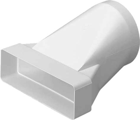 Mm Round To Rectangular Ducting Adaptor