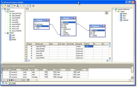imágenes de dreamcoder for mysql enterprise