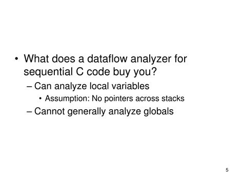 Ppt Static Analysis Of Embedded C Code Powerpoint Presentation Free Download Id9367194