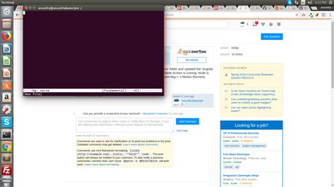 Angular Ng Serve Showing A Blank Screen In Terminal Stack Overflow