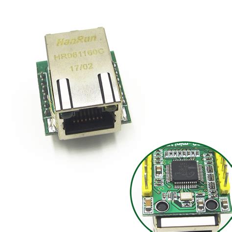 W5500 Chip New Spi To Lan Ethernet Converter Tcpip Module