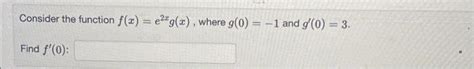 Solved Math134 03 Basicderivatives Problem 9 4 Points If