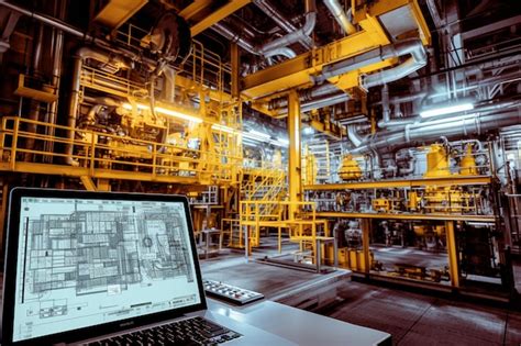 Premium Photo Industrial Data Analytics In Manufacturing