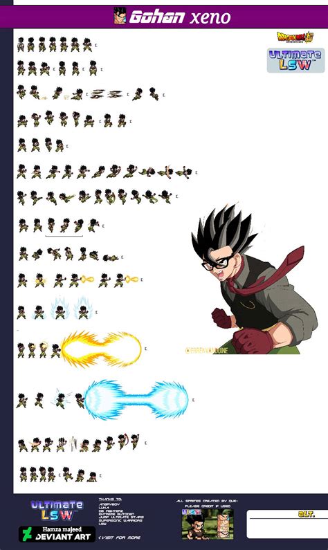 Sprite Gohan By Hhsjjsh On Deviantart