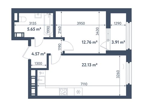 1 комната тип 2 1 Выбрать квартиру е квартал «е волюция