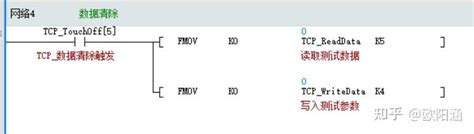 网络调试助手作为服务器与汇川Easy PLC作为客户端进行通信和数据交互 知乎