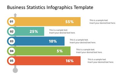 Business Statistics Infographic Template For Powerpoint