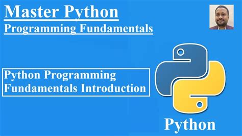 Python Programming Fundamentals Introduction Youtube