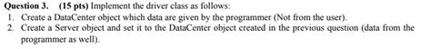 Solved Part Given The Following UML Diagram Answer The Chegg