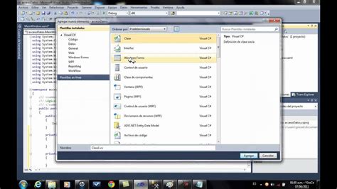 Aplicacion Wpf Con Acceso A Datos Youtube