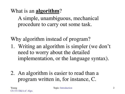 Introduction Algorithms Order Analysis of Algorithm - ppt download