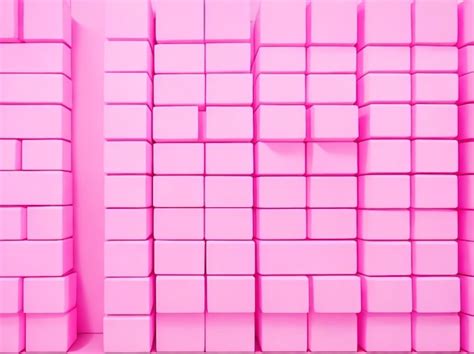 Premium AI Image Building Business Brilliance A Collection Of Pink