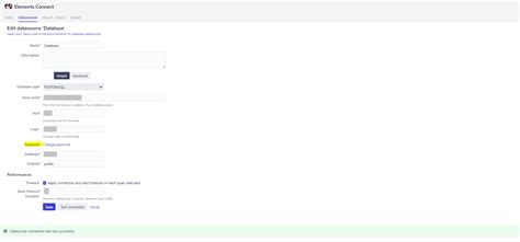 Configure A Database Datasource