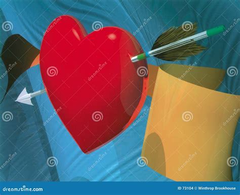 Cupid S Arrow Stock Illustration Illustration Of Valentines