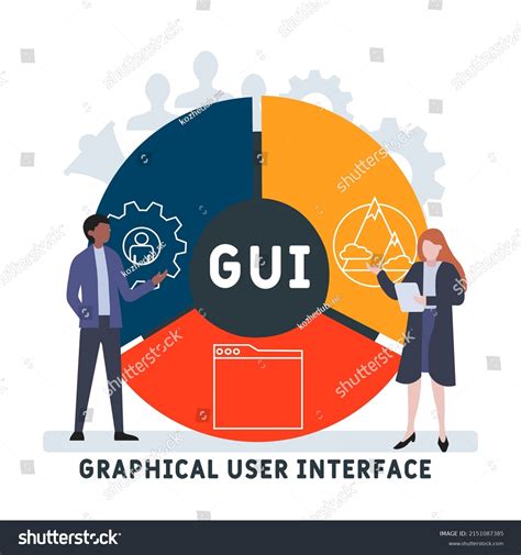 Gui Graphical User Interface Acronym Business Stock Vector Royalty Free Shutterstock