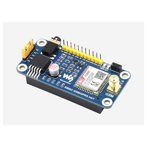R800c Gsmgprs Hat Für Raspberry Pi Rasppishop Raspberry Pi Board