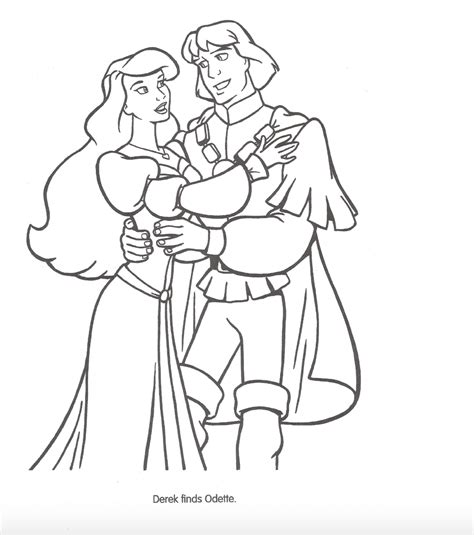 Odette Coloring Pages