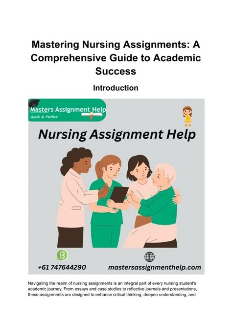 Ppt Mastering Nursing Assignments Powerpoint Presentation Free