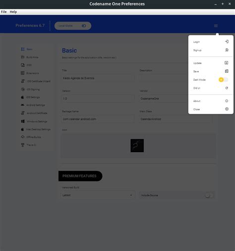 Codenameone Codename One Recover Project Stack Overflow